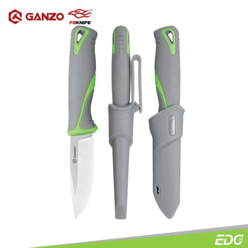 Jual Fixed Blade Ganzo G807 9CR14 Survival Bushcraft Camping Tools di ...