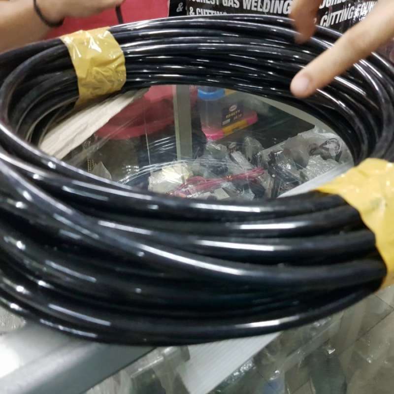 Promo SELANG PU POLYURETHANE 10MM HITAM 1 ROLL (100MTR) - SELERA_KITA ...