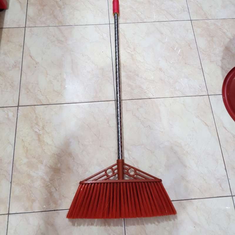 Jual Sapu Lantai Lebar Tower/sapu Lebar Gagang Stainless Di Seller Nona ...