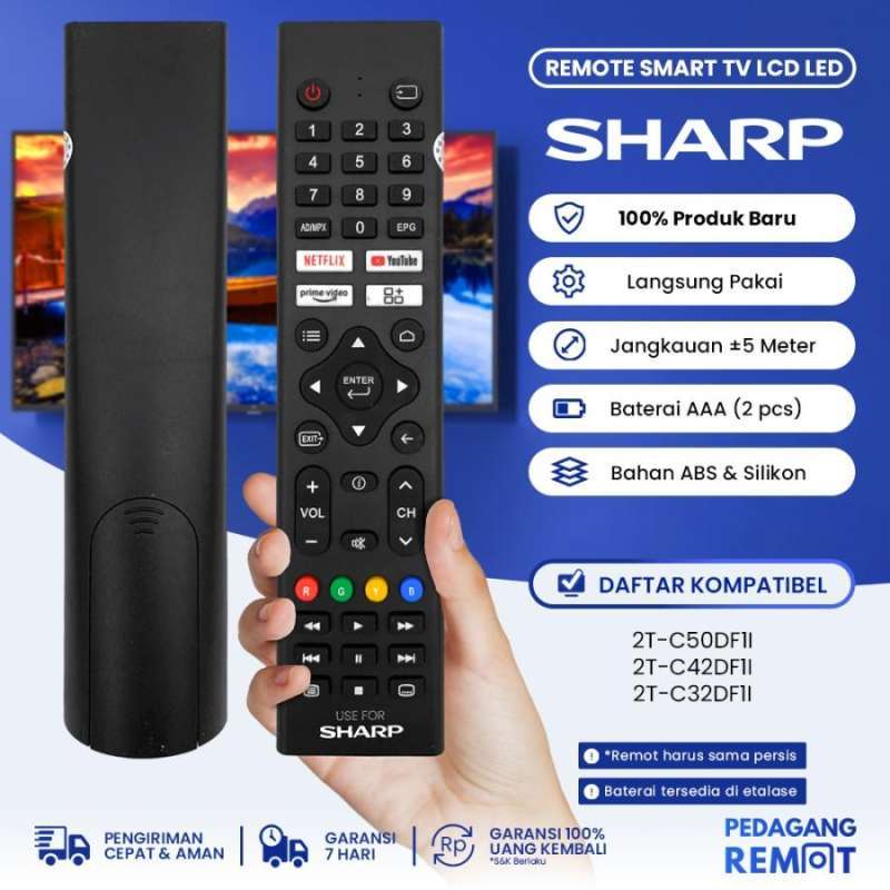 remote tv sharp smart tv