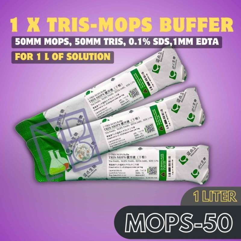 Promo 1 X Tris-mops Buffer, For 1 Liter Of Solution Diskon 9% Di Seller ...