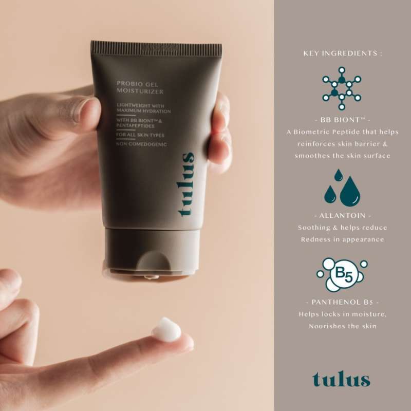 Jual Tulus Probio Gel Moisturizer Di Seller Tulus Skin Official Store ...