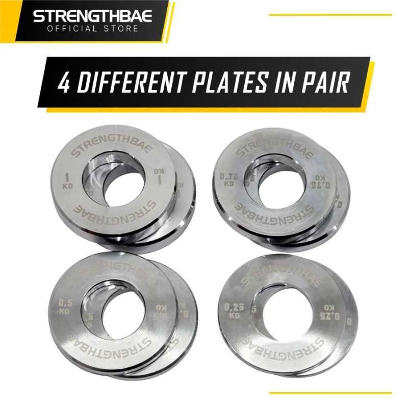 Jual Fractional Micro Plate Strengthbae Gym Weight Beban 0,25 0,5 0,75 ...