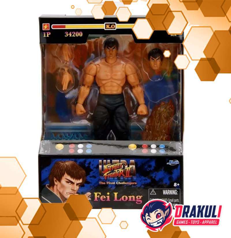 Jual Toys Jada Ultra Street Fighter Ii Fei Long Di Seller Drakuli Games Official Store - Drakuli ...