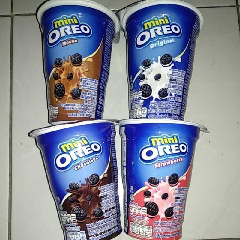 Jual Mini Oreo Biskuit Sandwich Coklat Dengan Krim Varian Rasa ...
