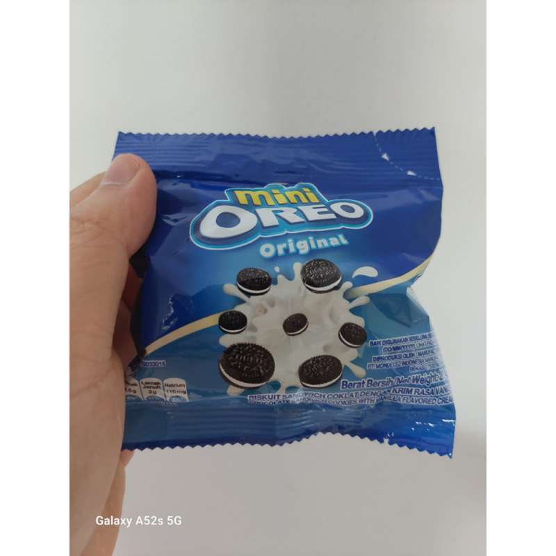 Jual Mini Oreo Biskuit Sandwich Coklat Dengan Krim Varian Rasa ...