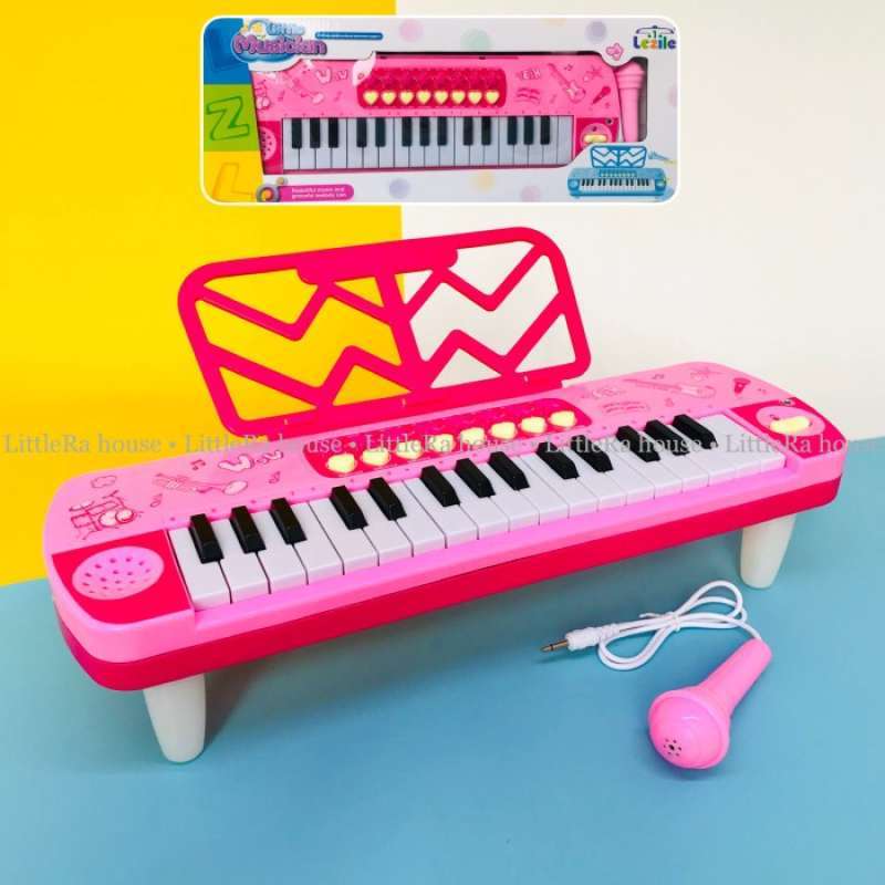 Promo Mainan Piano Anak Anak Ada Mic & Bisa Record Musik Keyboard Anak ...