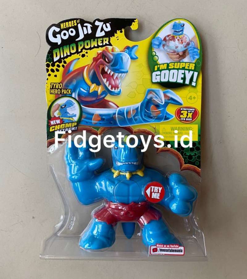 Promo Heroes Of Goo Jit Zu Series 3 Dino Power Tyro Chomp Attack - Hot ...