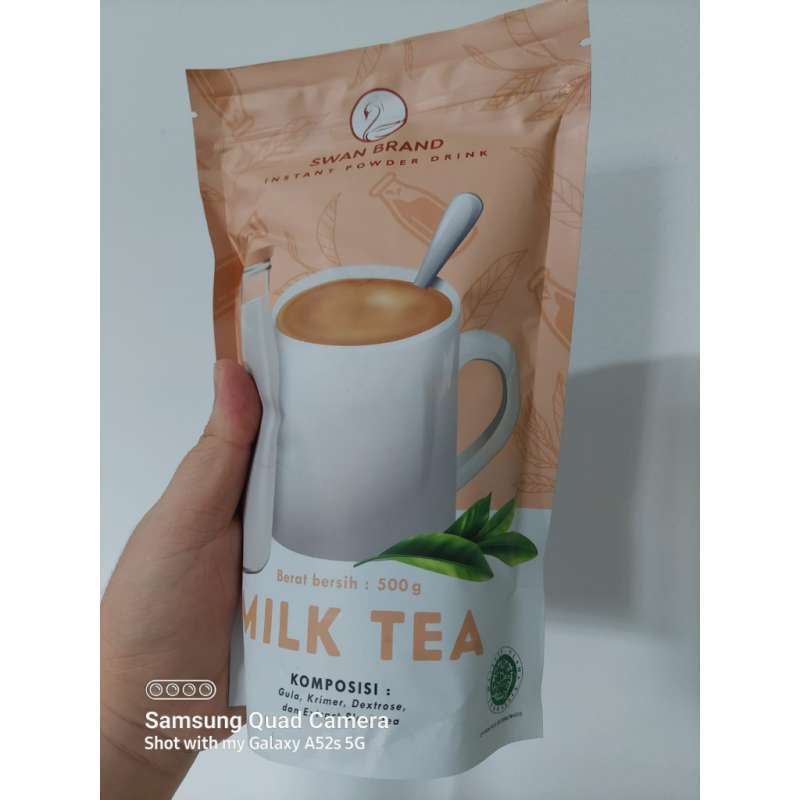 Jual Swan Brand Instant Powder Drink 500 Gram Taro Talas Ungu Milk Tea ...