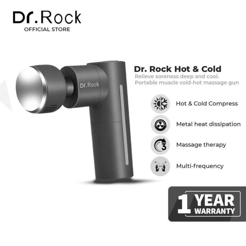 Promo Dr. Rock Hot & Cold Portable Massage Gun Alat Pijat Diskon 10% Di ...
