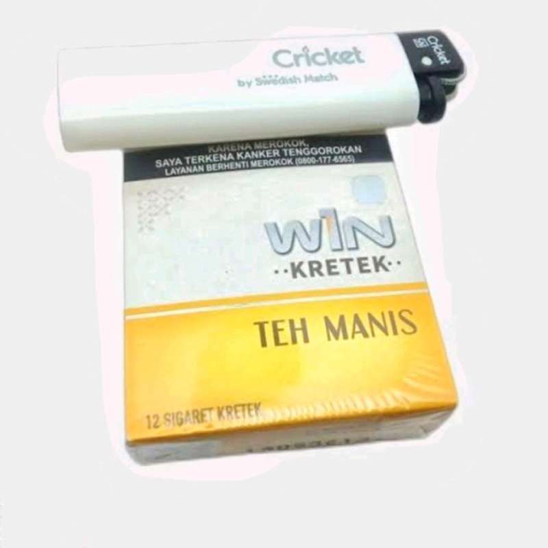 Promo Rokok Win Teh Manis Original Kretek 12 Btg Diskon 13% Di Seller ...
