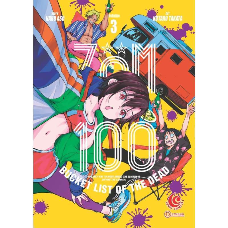 Jual Komik Zom 100 Bucket List Of The Dead Haro Aso Kotaro Takata Level ...