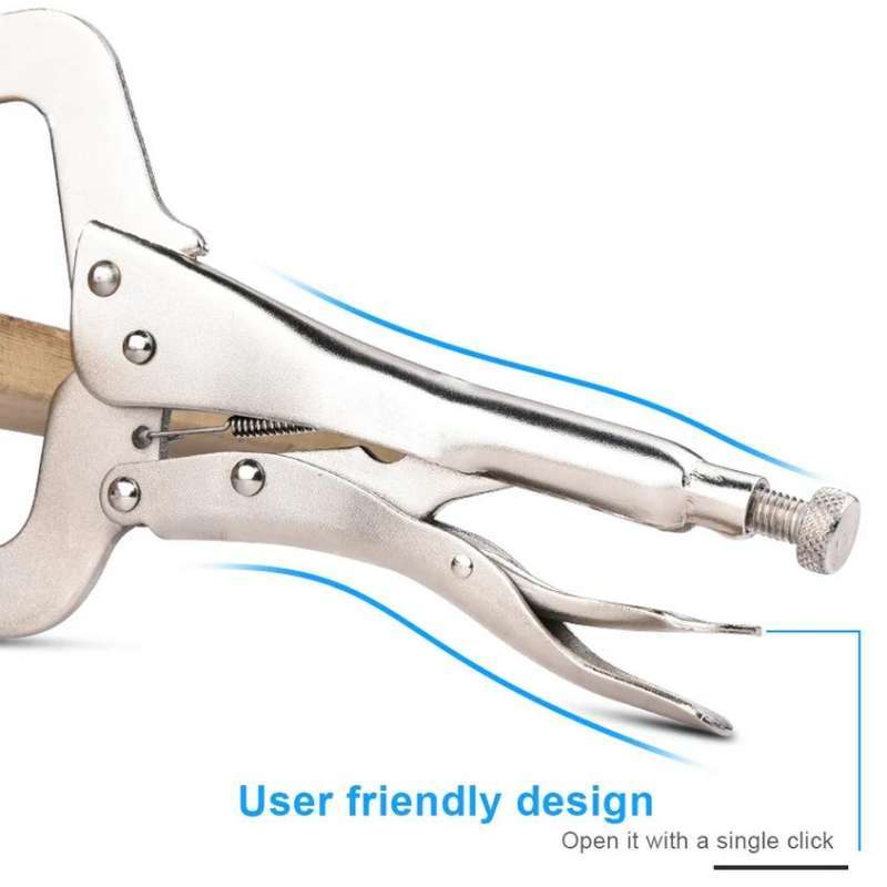 Promo Tang Jepit C Clamp Swivel Pad Lock Grip Rlp-cp6 Tang Kabel Potong ...