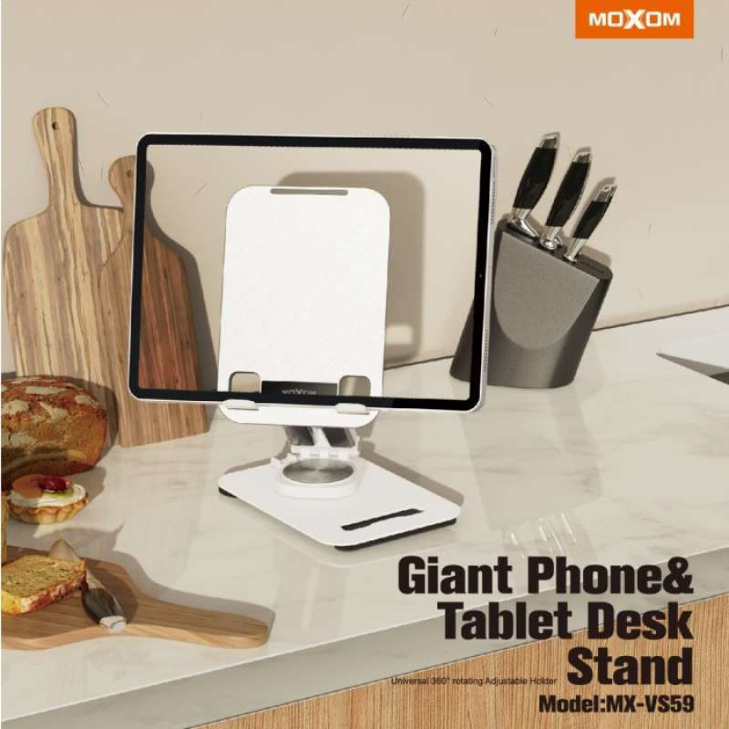 Promo Moxom Super Dimension Giant Phone & Tablet Desk Stand Mx-vs59 ...