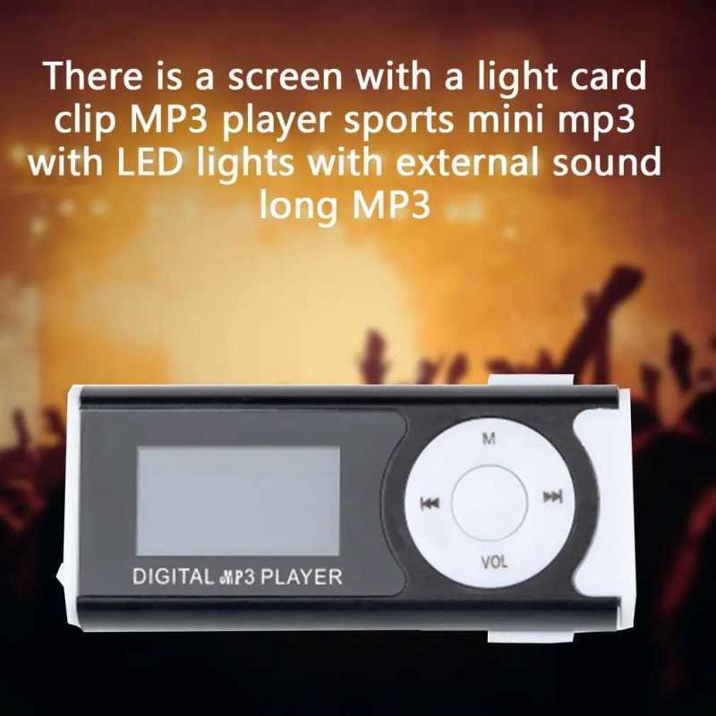 Jual Mp3 Player Dengan Slot Tf & Clip & Led Flashlight Di Seller ...