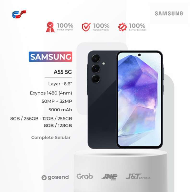 Promo Samsung Galaxy A55 5g 8/128gb 8/256gb 12/256gb - Garansi Resmi ...