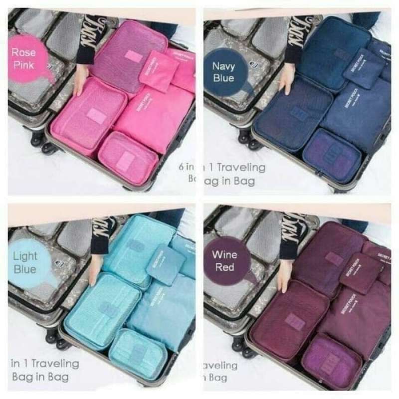 Promo Bumkins Bag V7 / Membuat Koper Jadi Rapi - Isi 7 Pcs Diskon 9% Di ...