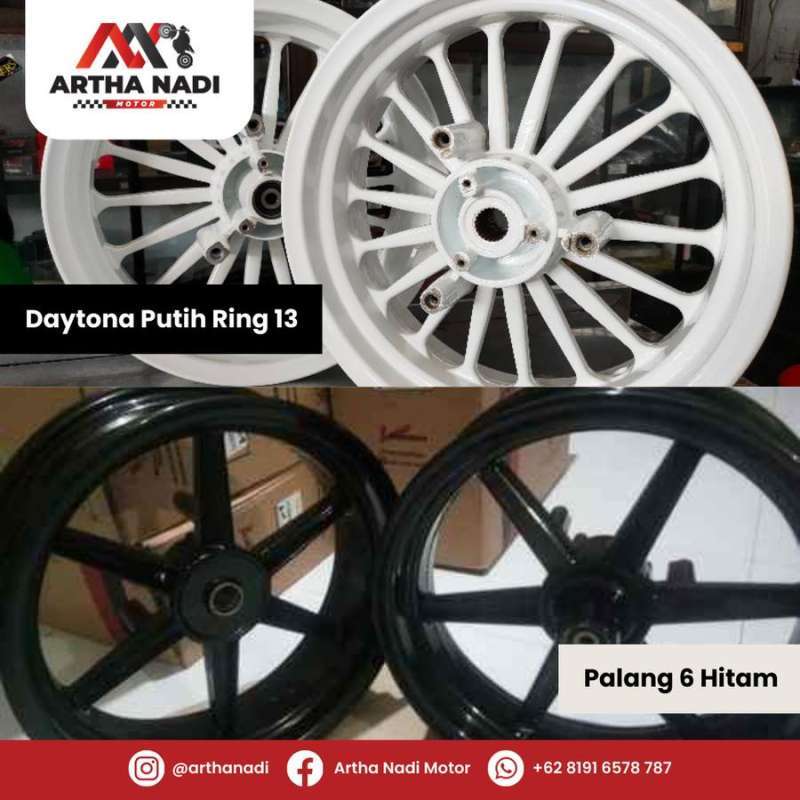 Jual Velg Rossi Nmax Old Nmax New Model Daytona Palang 6 - Nmax New ...