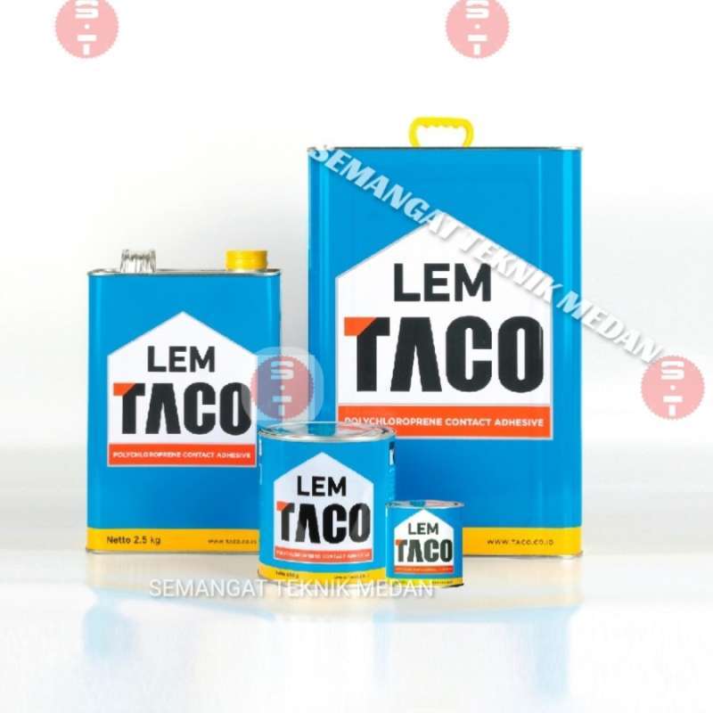 Jual Taco 10kg Lem Kayu Kuning Hpl Serbaguna Biru Taco 10 Kg Pail ...