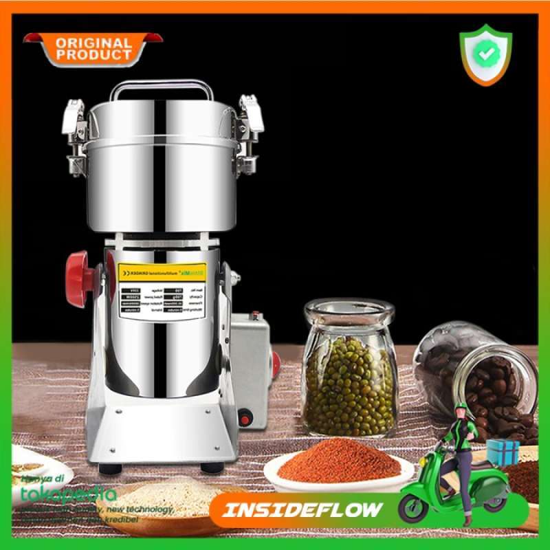 Promo Mesin Penggiling Bumbu Dapur Makanan Biji Sayur Spices Grinder ...