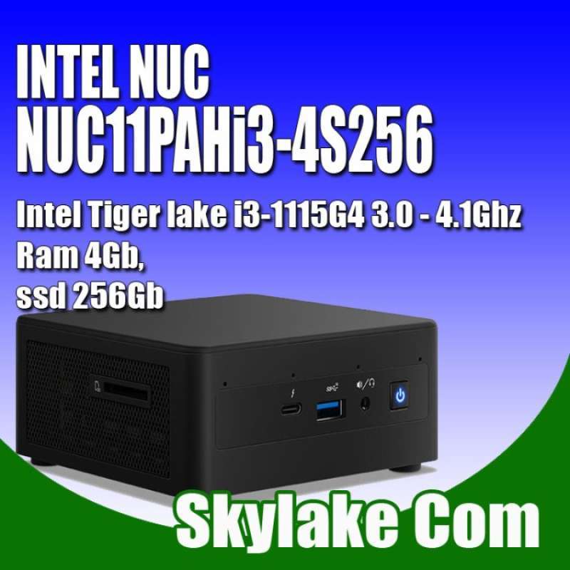 Promo Intel Nuc11pahi3-4s256 (ram 4gb Ssd 256gb Core I3) / Nuc11 Diskon 23% Di Seller Praptuma ...