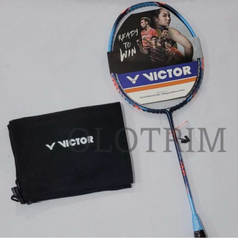 Jual Raket Badminton Victor Thruster K Hmr Tk Hmr Light Blue New