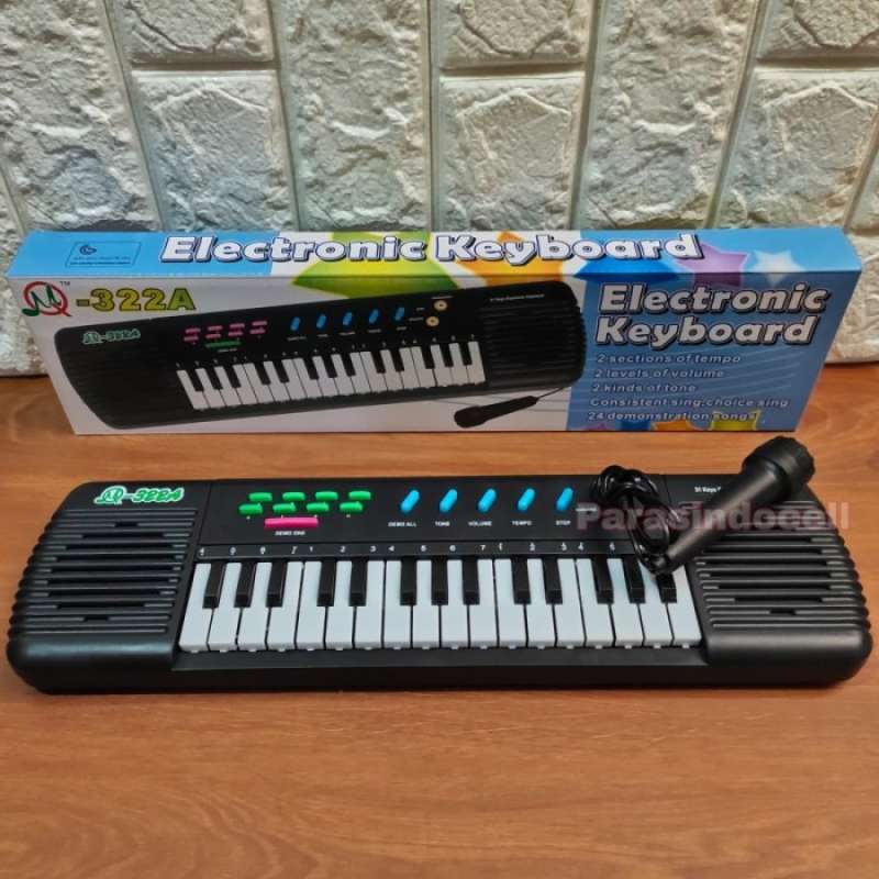Promo Mainan Keyboard Anak Electronik Keyboard Edukasi Nada Dengan Mic ...