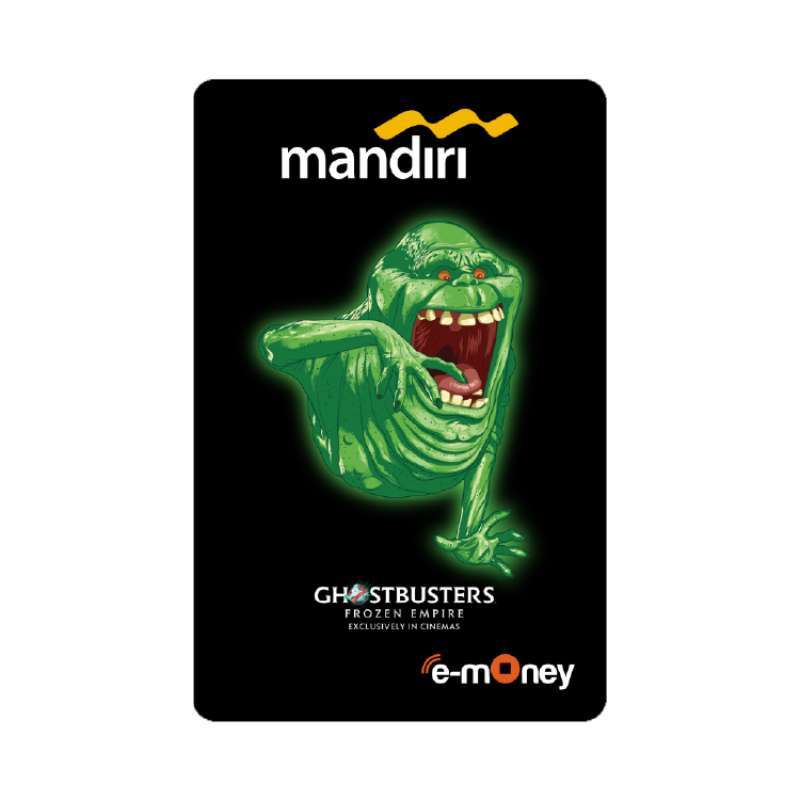 Jual Mandiri E-money Edisi Ghostbusters - Slimer Di Seller Mandiri E ...