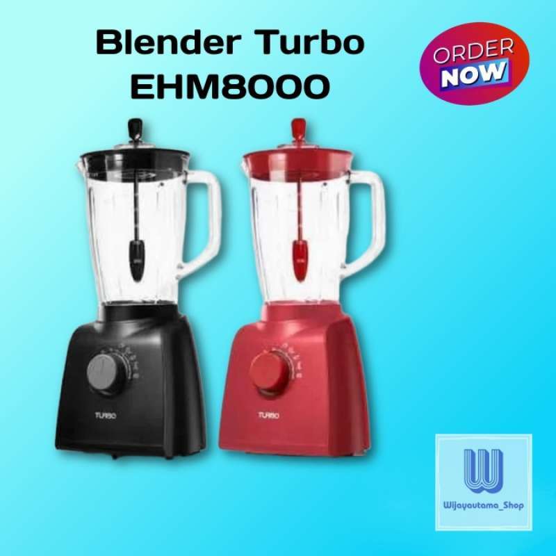 Promo Blender Turbo Ehm8000 Blender Heavy Duty - Ready Merah Dan Hitam ...