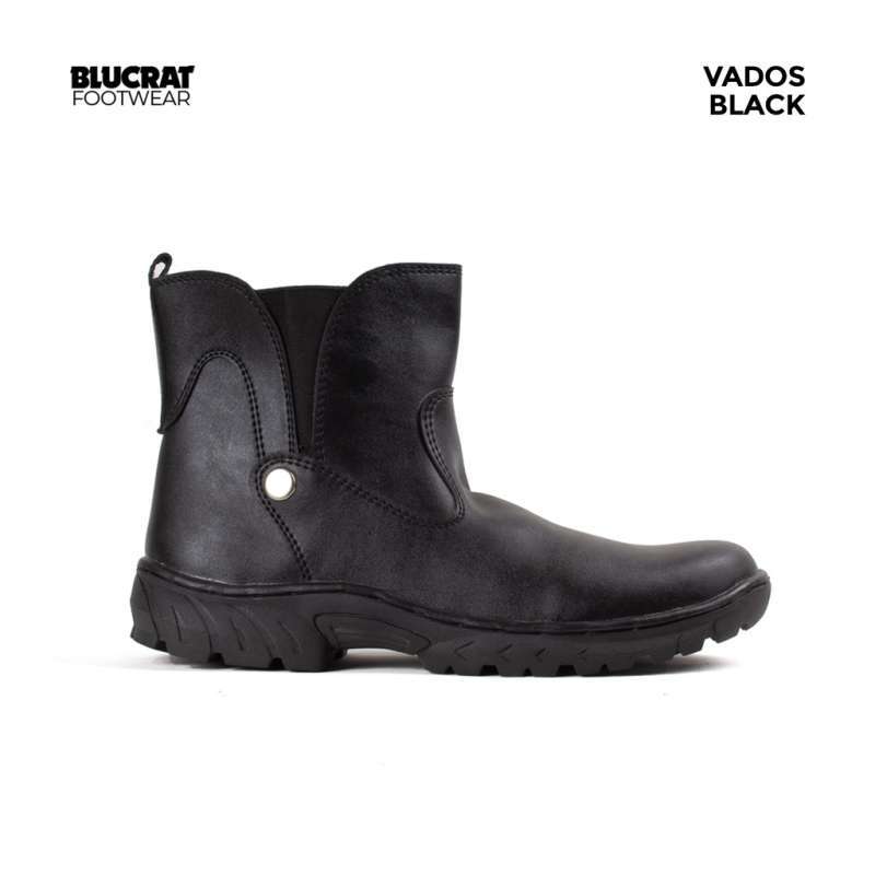 Promo Wlfs Blucrat Sepatu Boots Slop Vados Safety - Black 42 Diskon 27% ...