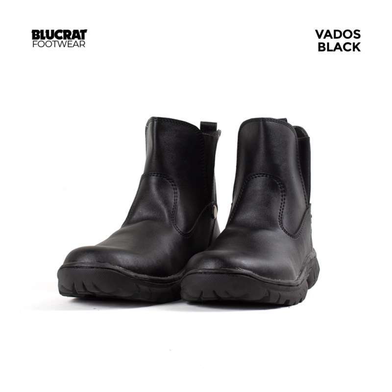 Promo Wlfs Blucrat Sepatu Boots Slop Vados Safety - Black 42 Diskon 27% ...