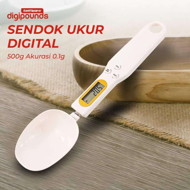Jual Sendok Ukur Digital Dapur 500g Akurasi 0.1g Hm10 Lusinan Tebal ...