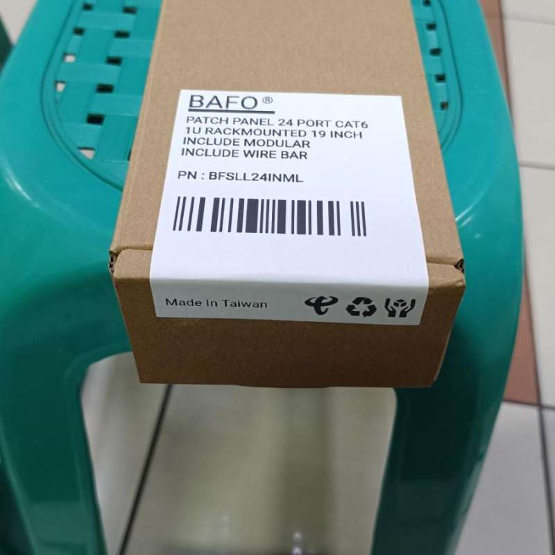 Jual Patch Panel 24 Port Bafo Cat 6 Include Modular - 48 Port Di Seller ...