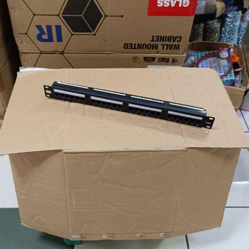 Jual Patch Panel 24 Port Bafo Cat 6 Include Modular - 48 Port Di Seller ...