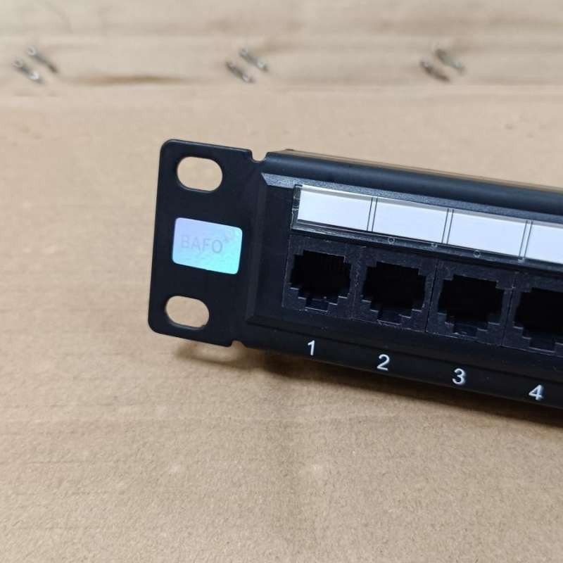 Jual Patch Panel 24 Port Bafo Cat 6 Include Modular - 48 Port Di Seller ...