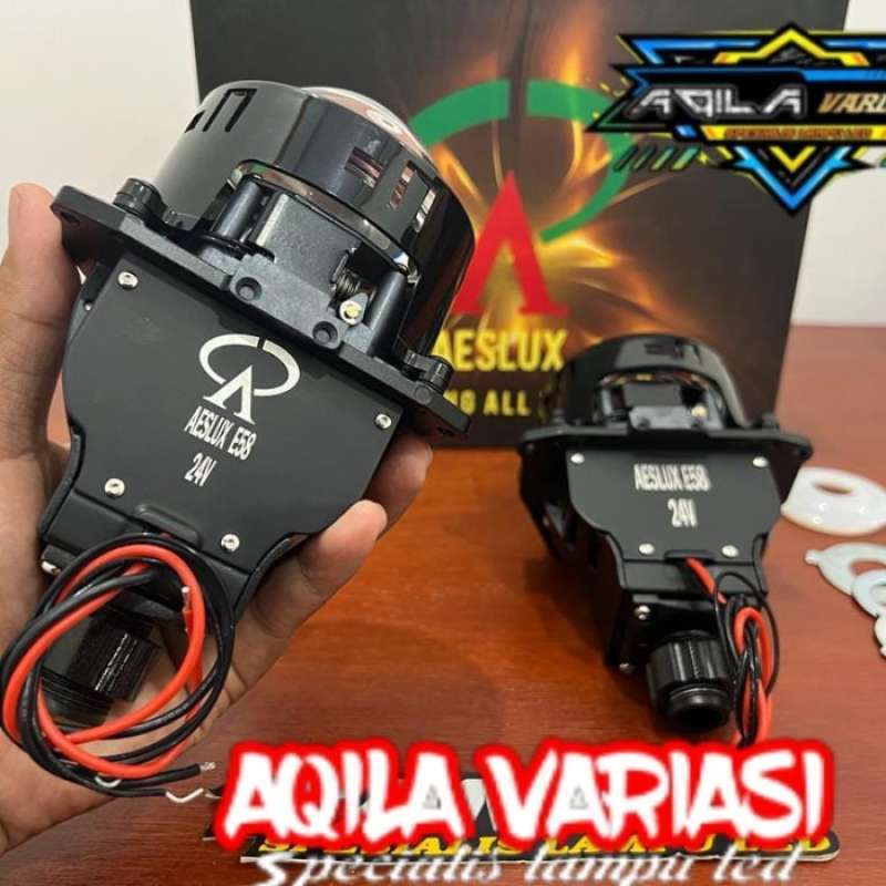 Promo Lampu Utama 24 Volt Biled Aeslux E58 Blue Lens 3 Inch Aeslux ...