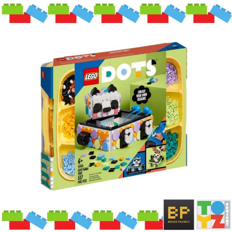 Jual Lego 41959 Dots - Cute Panda Tray - Original Di Seller Toyz ...