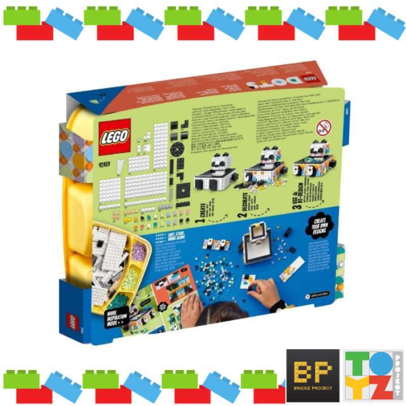 Jual Lego 41959 Dots - Cute Panda Tray - Original Di Seller Toyz ...