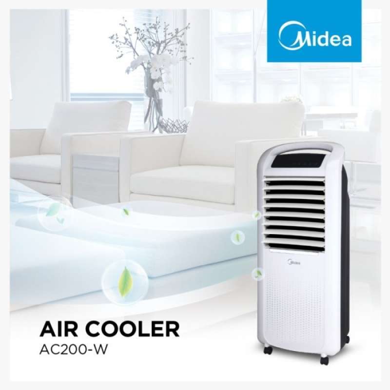 Promo Midea Air Cooler 7 Liter - Ac200-w - 3 In 1 Cooler-purifier ...