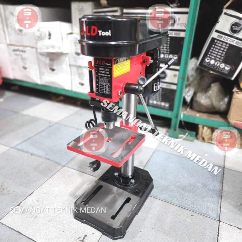 Jual Mesin Bor Duduk Bench Drill Press 13mm 13 Mm 5 Speed Tembaga 350w ...
