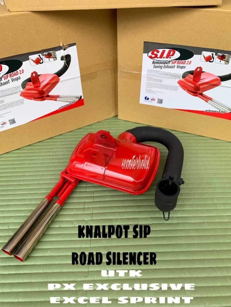 Promo Knalpot Sip Road Silencer Utk Tipe Px Excel Sprint Exclusive ...