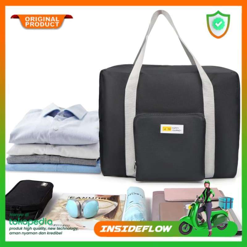 Promo Tas Duffel Jinjing Lipat Pouch Bag Koper Bagasi Travel Organizer ...