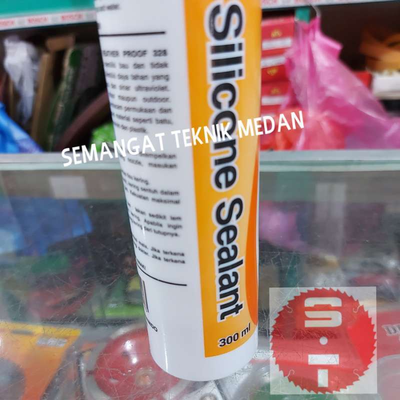 Jual Lem Silicone Sealant Weatherproof Weather Proof White Putih ...