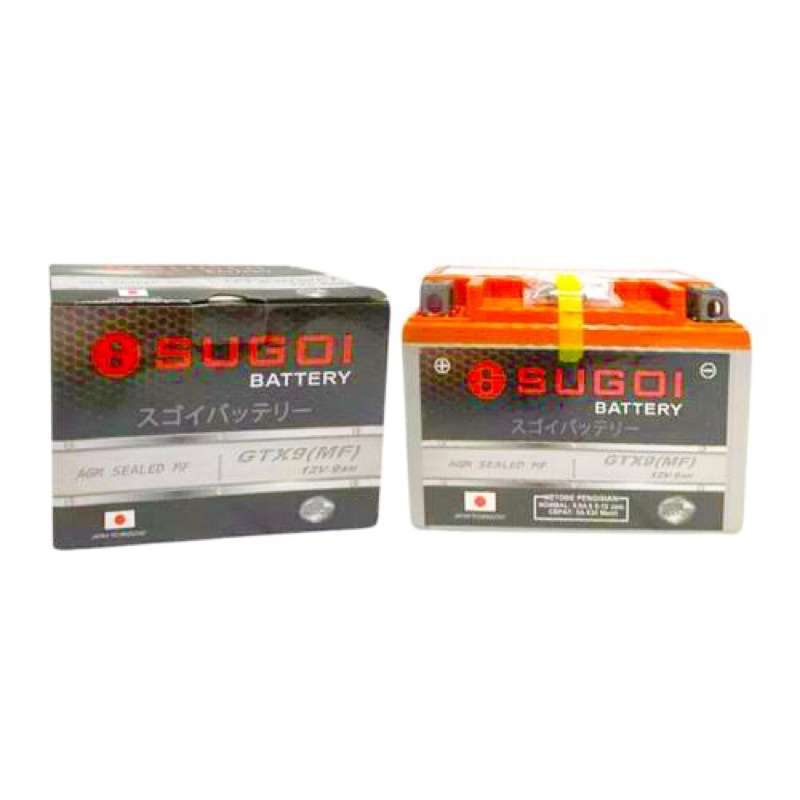 Jual Aki Gel Thunder Bajaj Pulsar 12v 9ah Gtx9 Mf Sugoi Di Seller ...