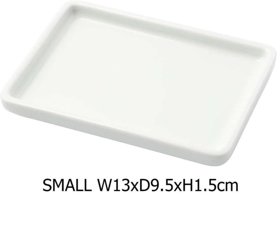 Promo Muji Porcelain Tray - Piring Kotak / Tatakan Keramik Terbaik ...