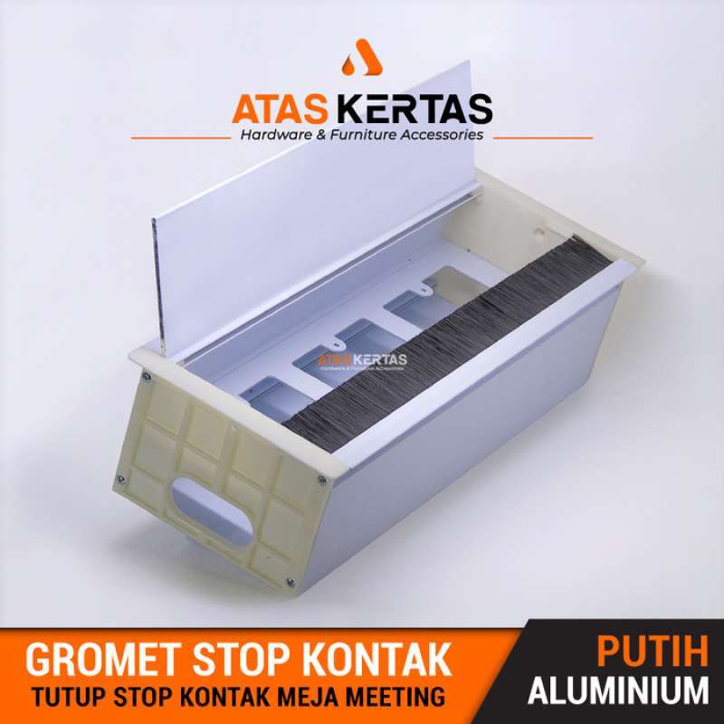 Promo Box Gromet Kabel Tutup Stop Kontak Meja Custom Putih - 50cm / 5 ...