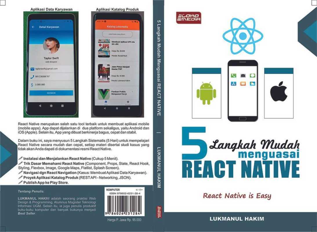 Jual Buku 5 Langkah Mudah Menguasai React Native Di Seller Buku Id ...