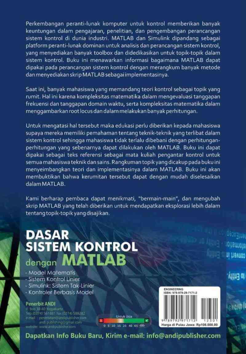 Jual Buku Dasar Sistem Kontrol Dengan Matlab+cd Di Seller Buku Id ... Jual Buku Dasar Sistem Kontrol Dengan Matlab+cd Di Seller Buku Id ...