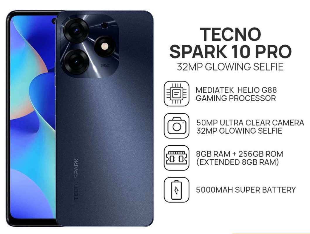 Jual Tecno Spark 20 Pro 12/256 Gb Garansi Resmi Di Seller Lynnstore77 ...