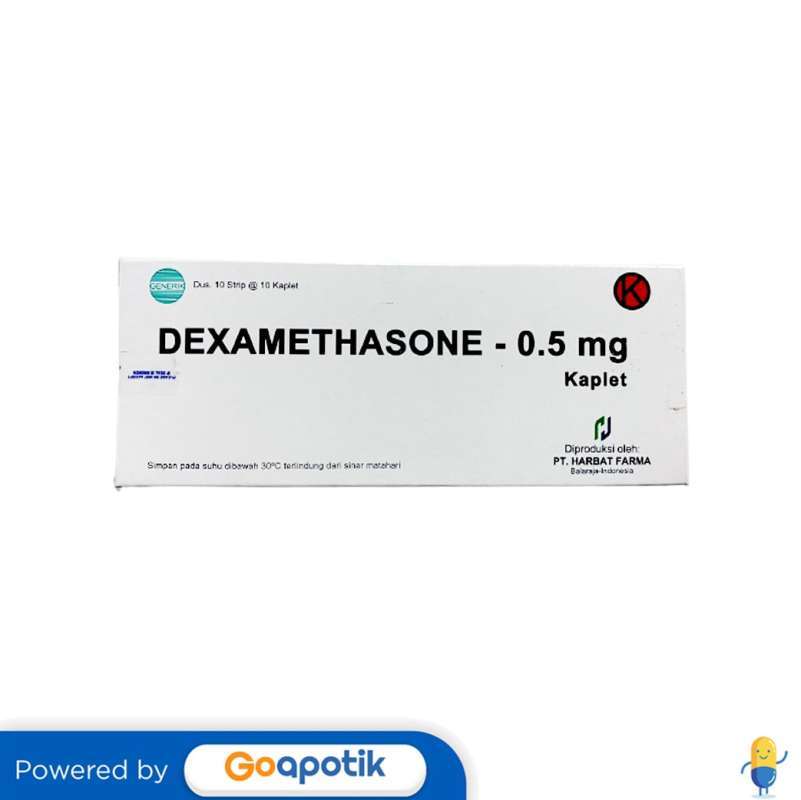 Jual Dexamethasone Harbat Farma 0.5 Mg Box 100 Kaplet Di Seller Apotek ...